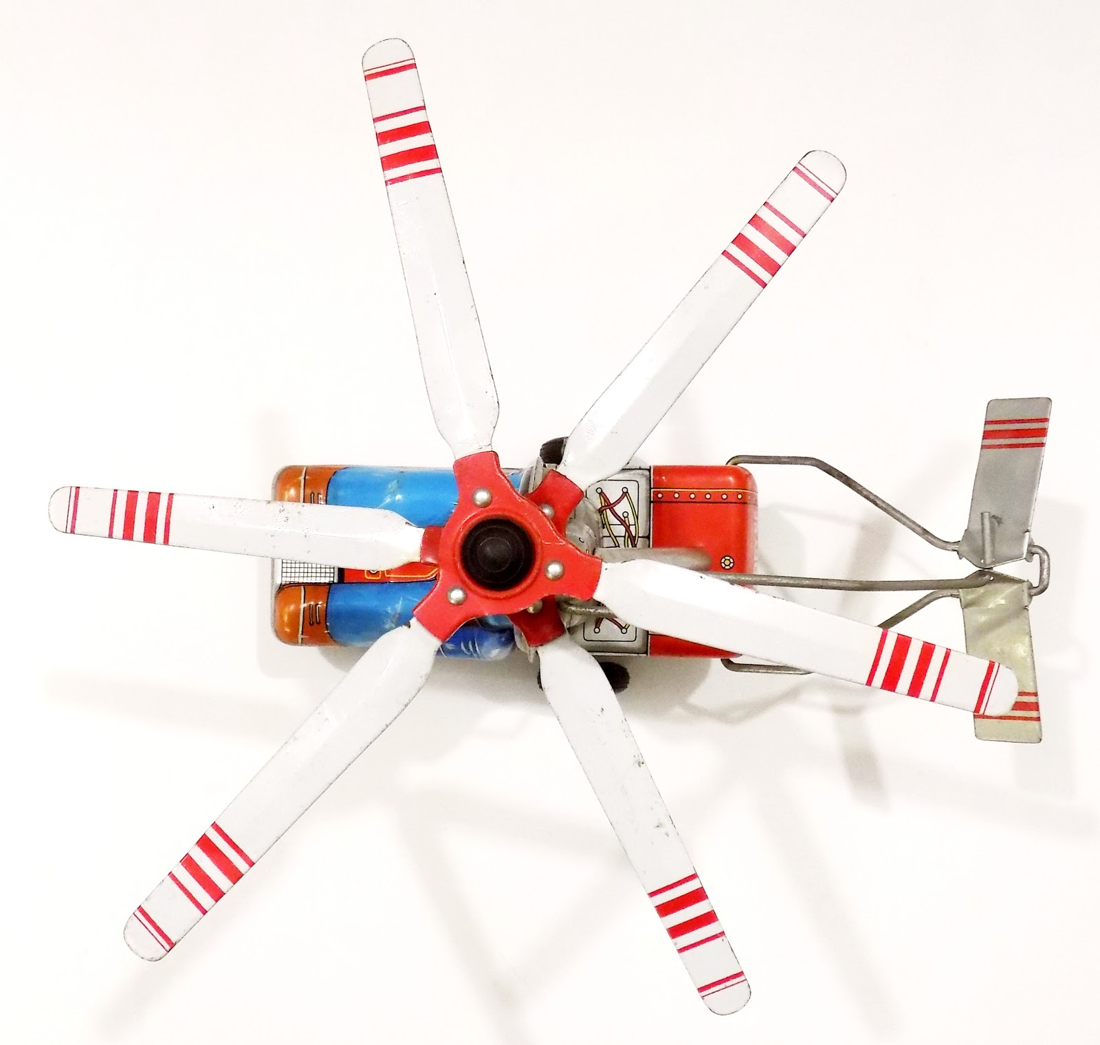 Toys and Stuff: Japan - Haji USAF Gyrodyne XRON-1 Rotorcycle