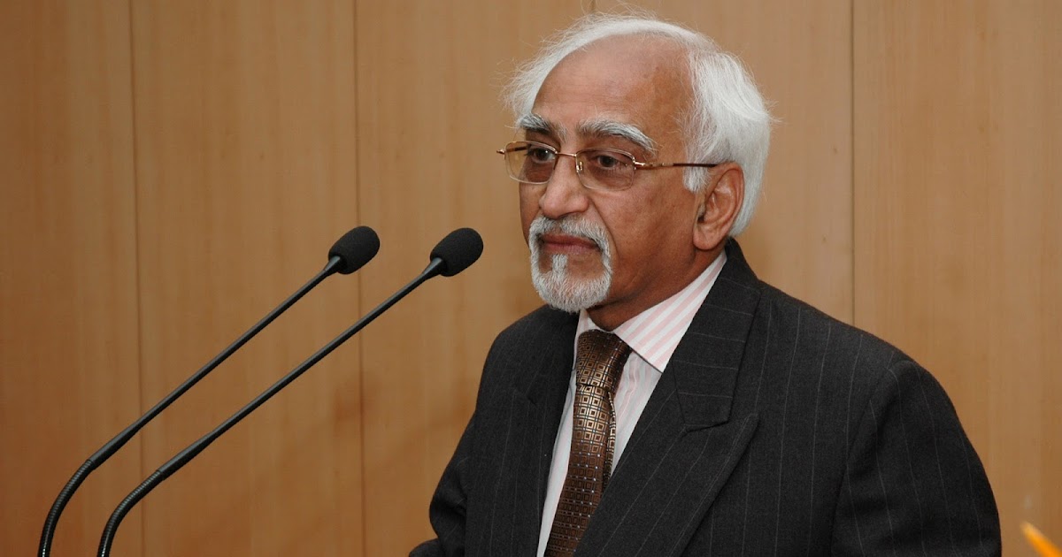 World News : हामिद अंसारी का बयान ,अल्पसंख्यकों की सुरक्षा जरूरी।