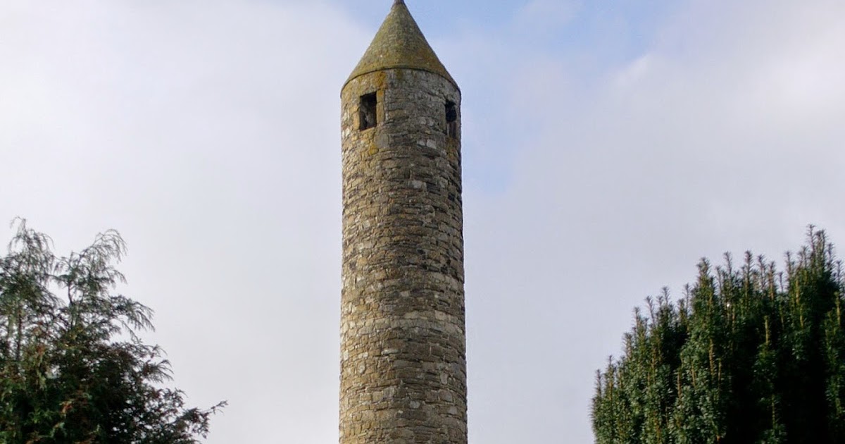 Ireland In Ruins: Clondalkin Round Tower, Church & Castle Co Dublin