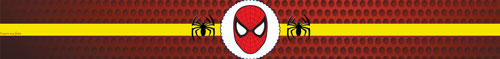 Spiderman: Free Printable Labels, Free Party Printables and Invitations ...