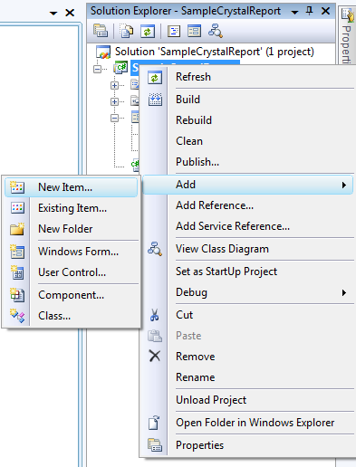 SLIIT from the 'Beginning': How to Create a Basic Crystal Report using Windows Forms and C#