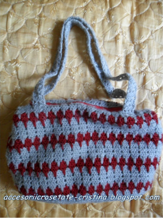 ACCESORII HANDMADE: Genti crosetate