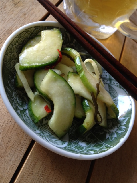 A little shop in Tokyo: Hagura uri asazuke - light Japanese pickles