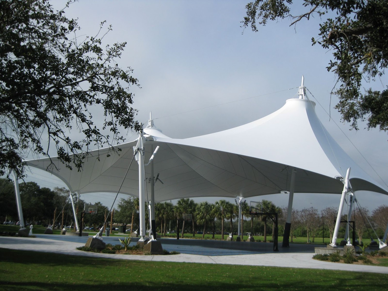 PVC - HDPE Shade Structure