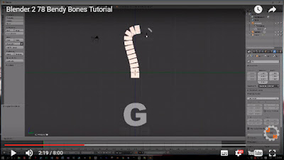 Blender 】Bendy Bones うねうねと動くあの構造を手軽に作成-日刊! CGデザイナー情報