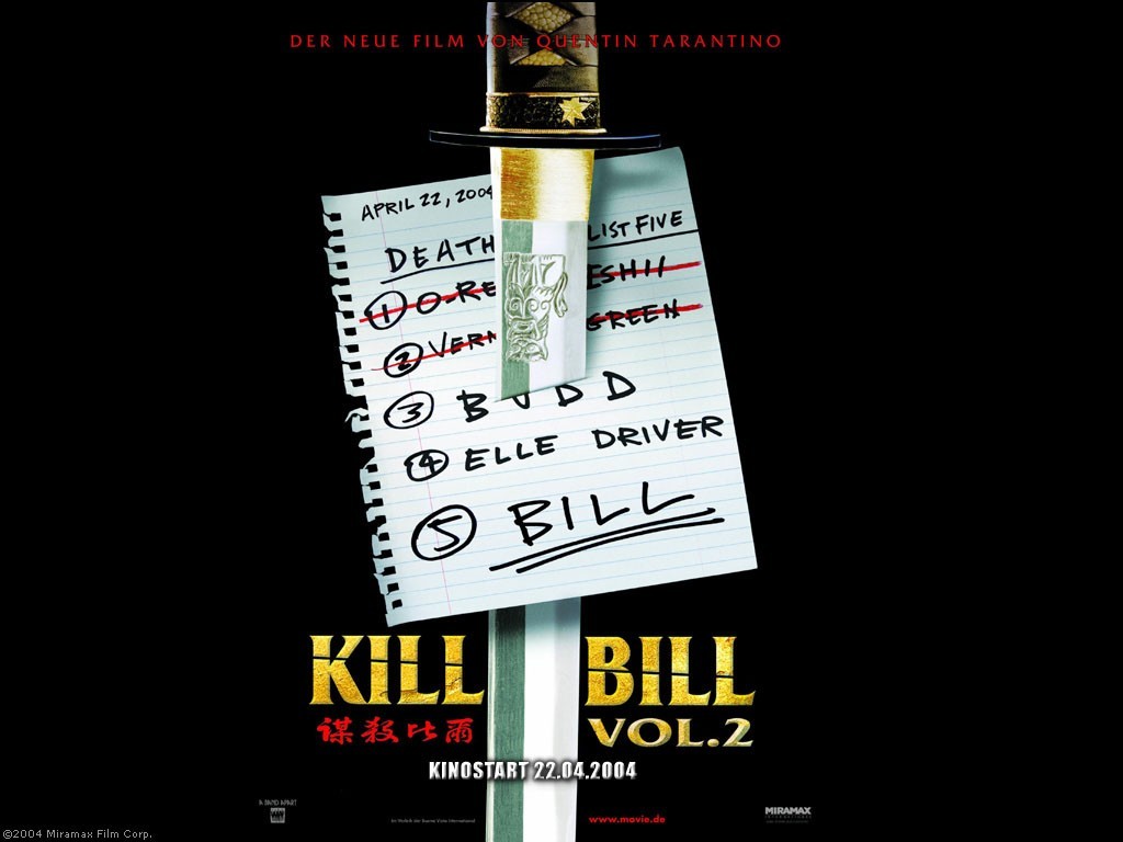 Mundo curioso: Recomendación: Kill Bill Vol. II