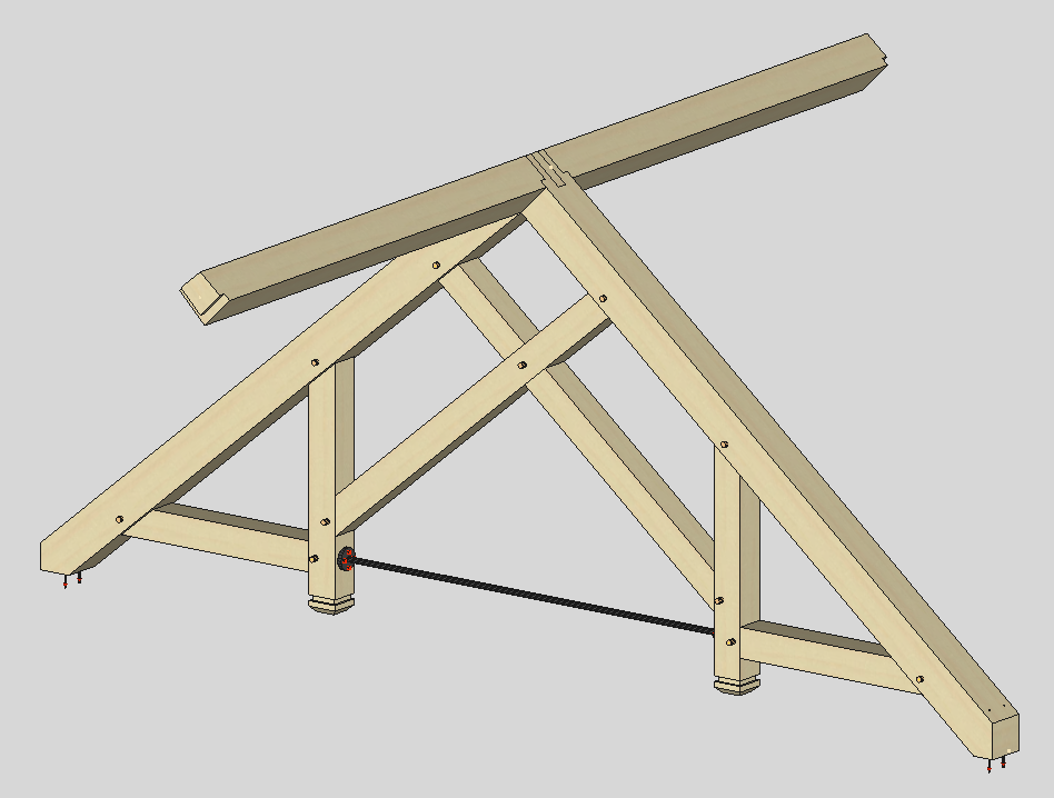 Timber Frame Engineer: A Sampling of Timber Trusses