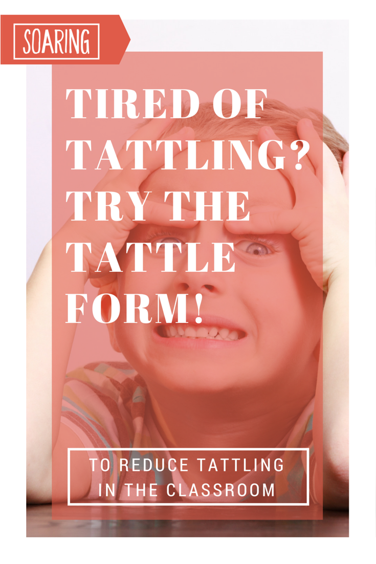 Tired of Tattling!? - Hello Sandy Patterson