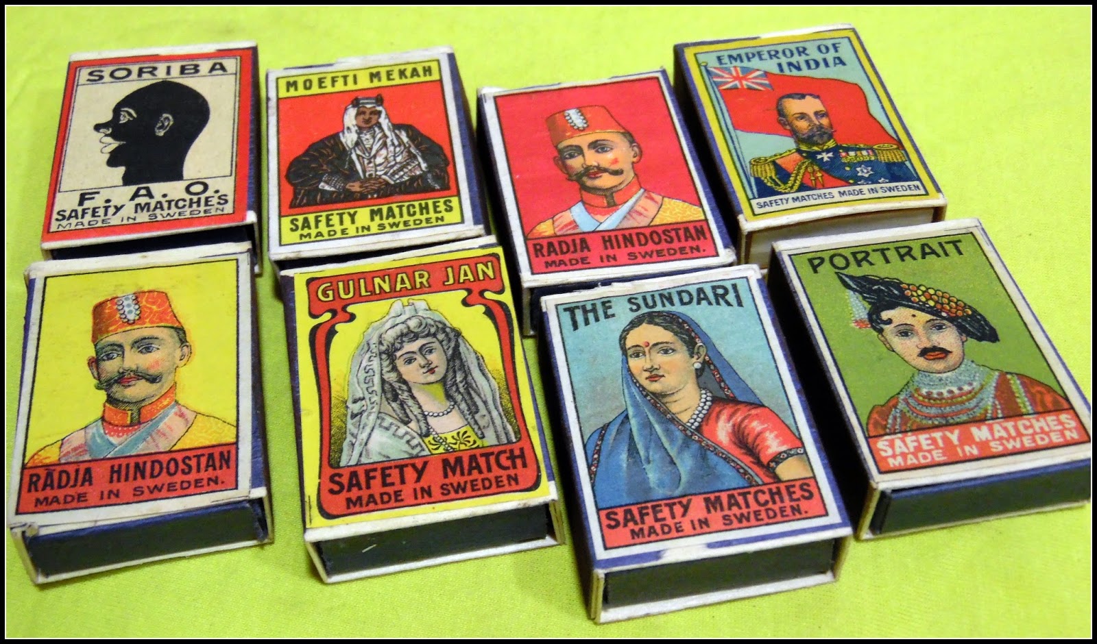 MATCHBOXES AND LABELS COLLECTION: September 2016