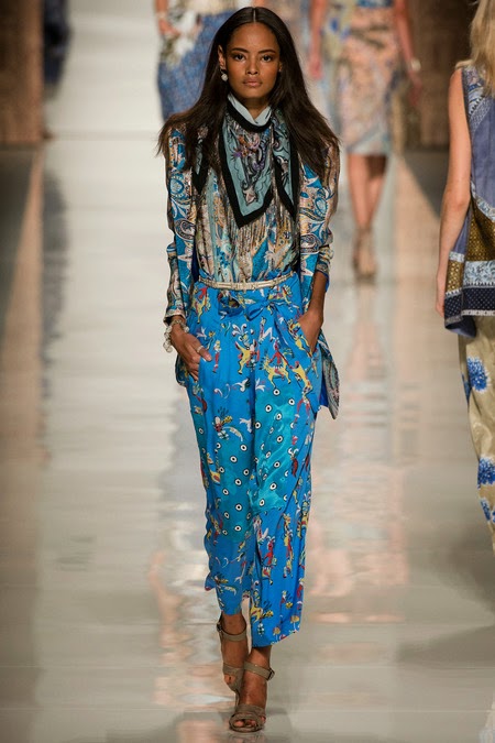 Smartologie: Etro Spring/Summer 2014 - Milan Fashion Week