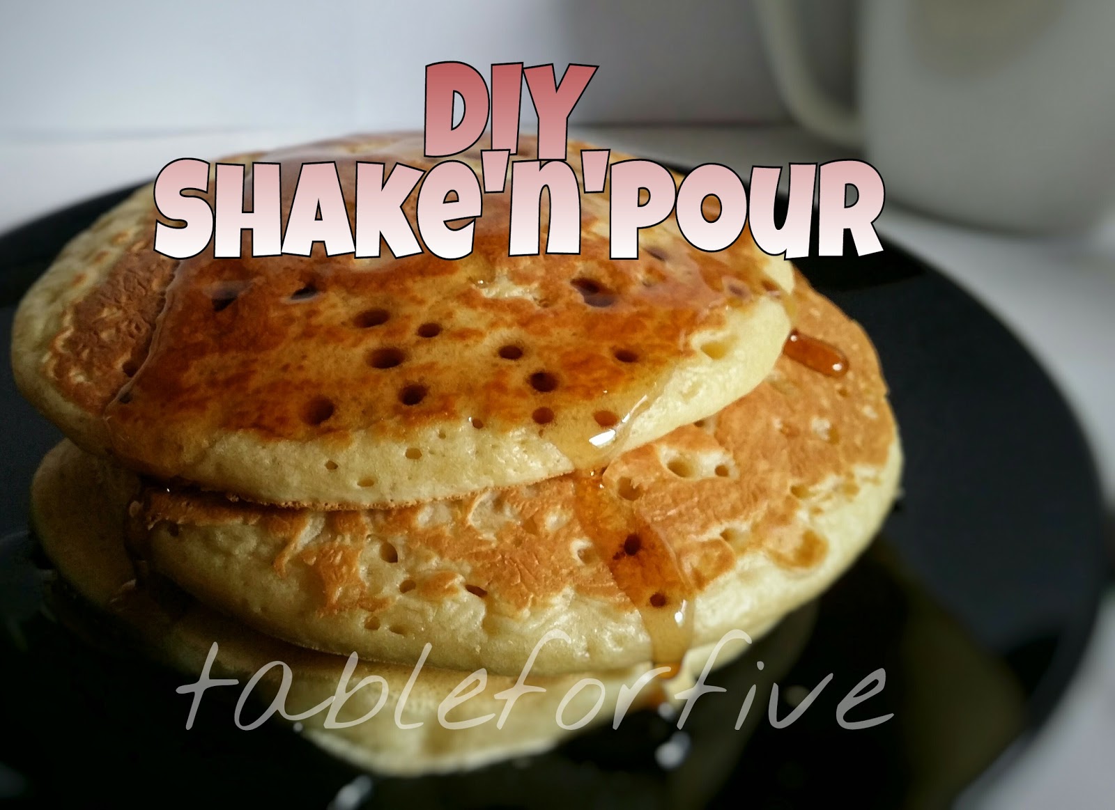 DIY Shake and Pour Pancake Mix