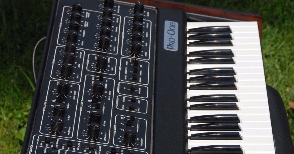 MATRIXSYNTH: Sequential Circuits Pro One Vintage Analog Synthesizer