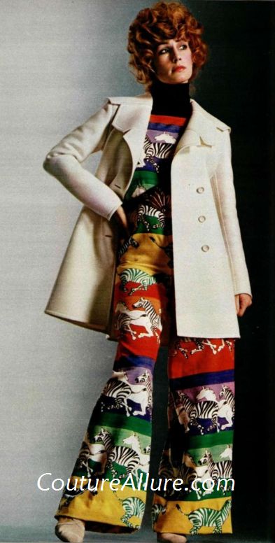 Couture Allure Vintage Fashion: Vintage Couture Dresses - 1971