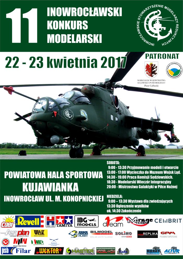 artro219 modelling: 11 Inowrocławski Konkurs Modelarski 2017