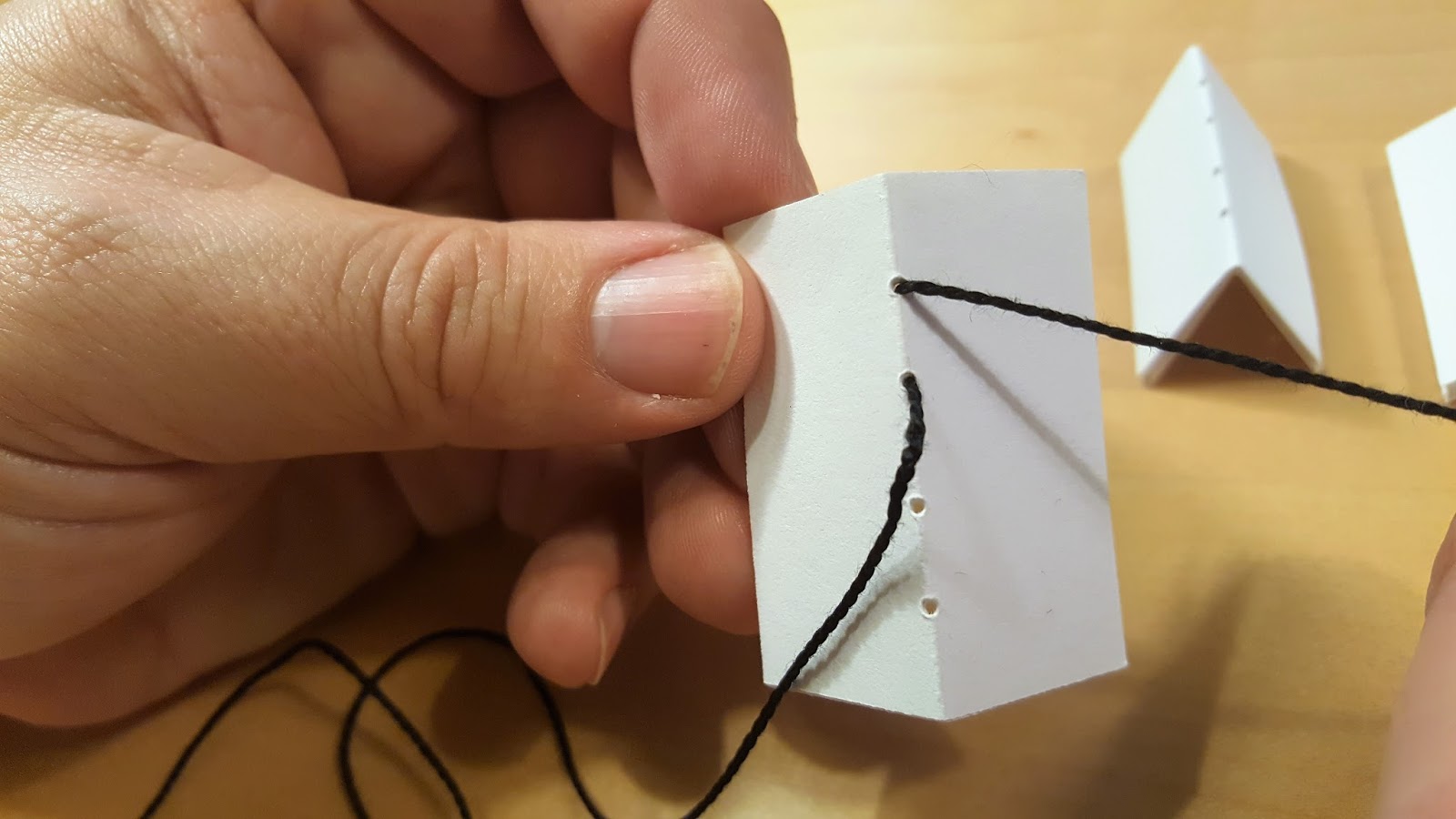 Tiny Tool Time: Domino Book With Stitched Binding