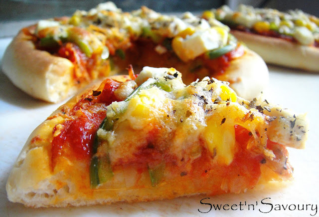 Sweet 'n' Savoury: New York Style Pizza-from scratch
