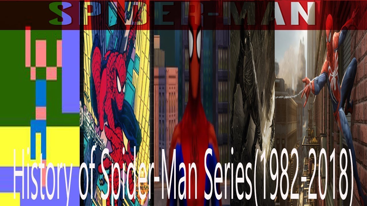 MKM Channel: History of Spider-Man Game Series(1982-2018)-Gameplay