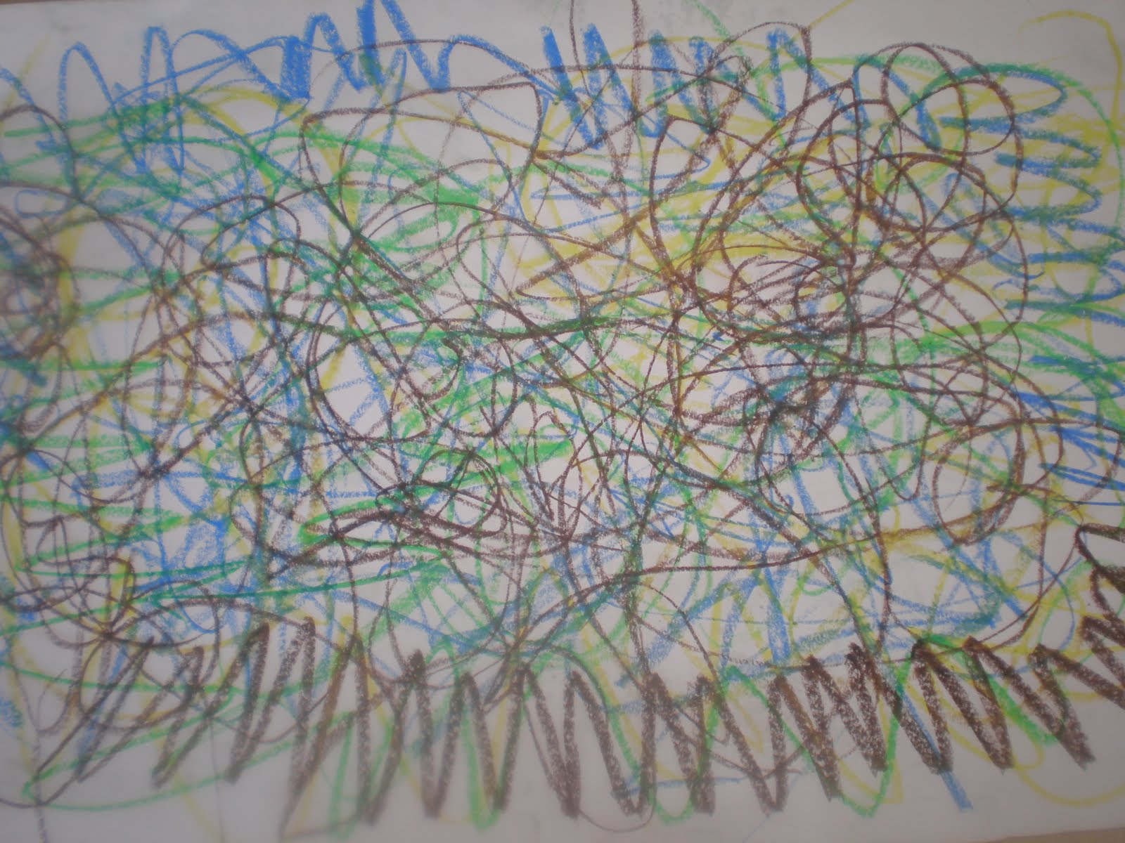 MIRANDO LAS ESTRELLAS: Garabateo