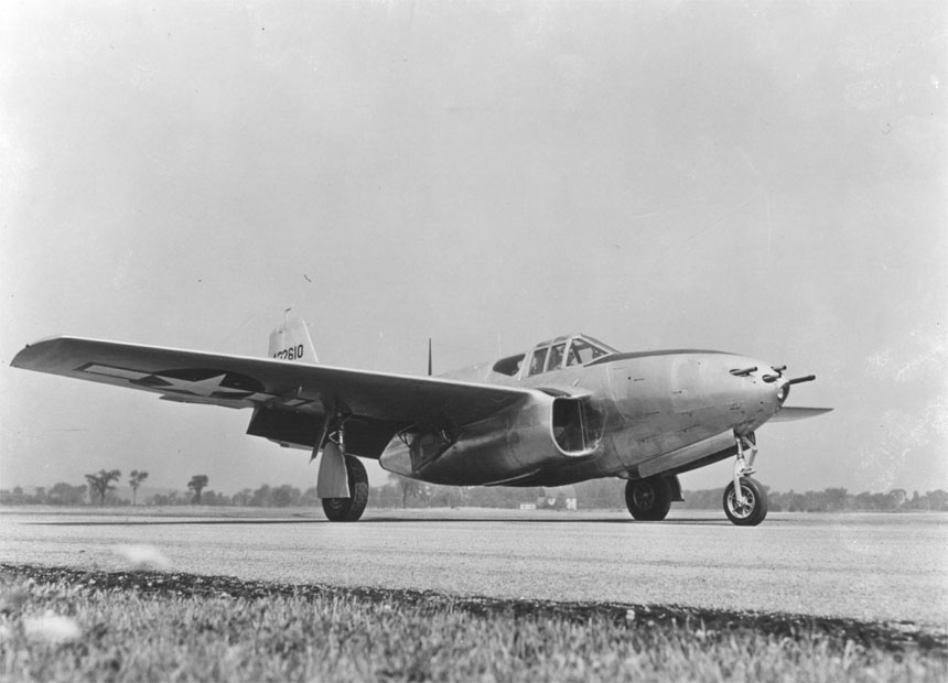 Armas da Segunda Guerra Mundial: Bell P-59 Airacomet
