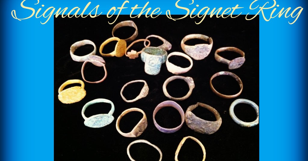 Fun Facts about the Bible: Signal of the Signet Ring