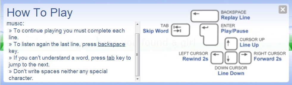 Sing it and spell it: Lyrics Training ~ Learning English is fun with ICT!