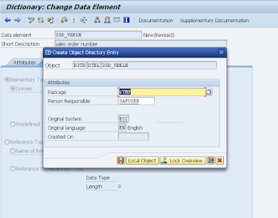 SAP TECH: Creating Transparent Transaction Table