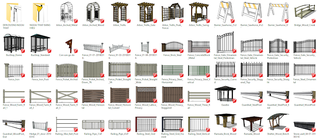 10Gb SketchUp Library shared by MINZSTUDIO