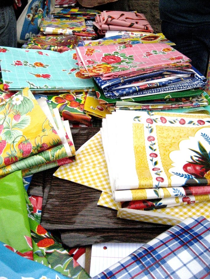 Fabric Canada: Oilcloth Printed Vinyl Table Covering