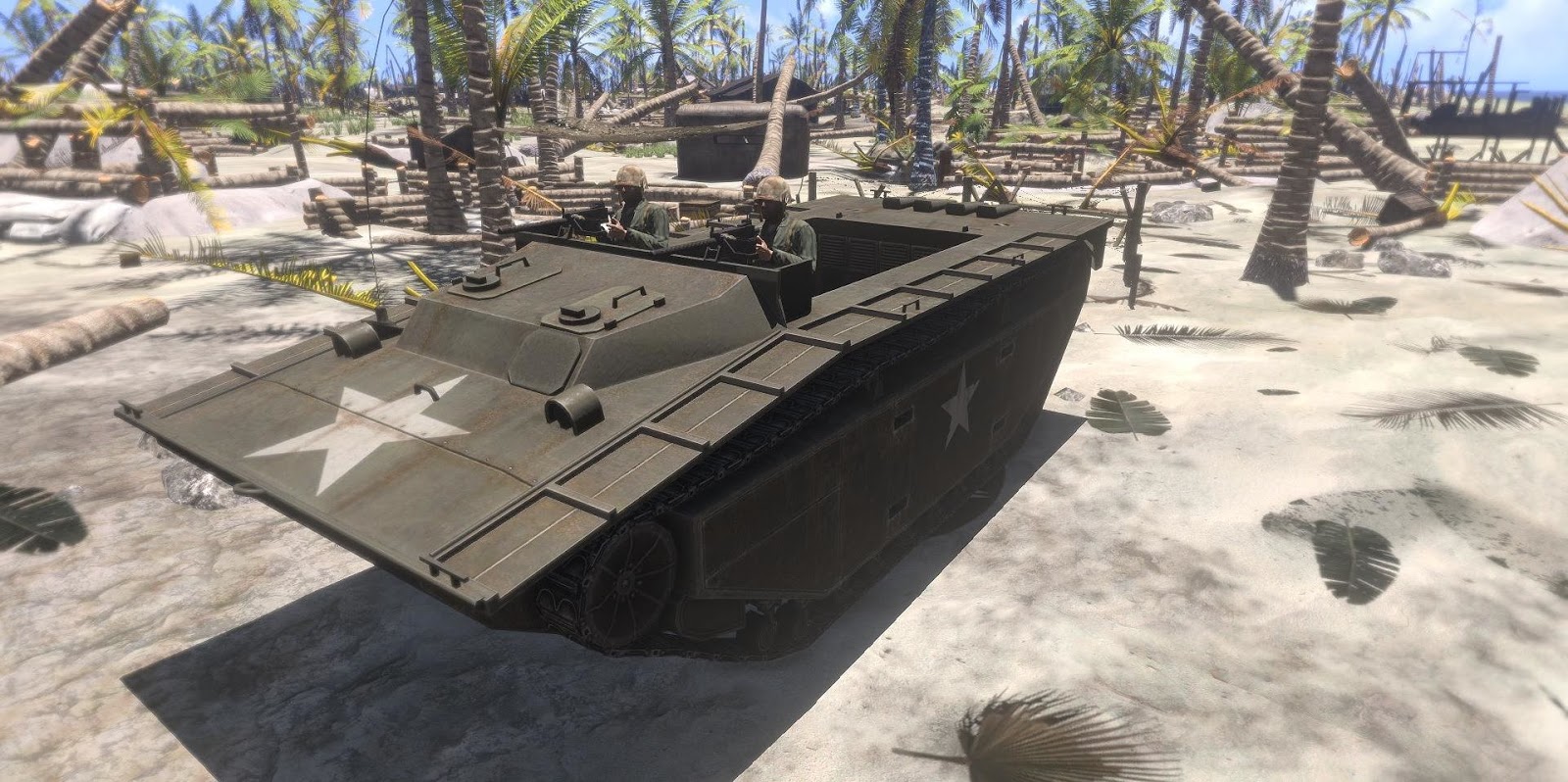 M4 Sherman 中戦車や LVT-2 を Arma 3 版太平洋戦争 MOD で再構築中 | 弱者の日記^^ - Arma 3 MODと ...
