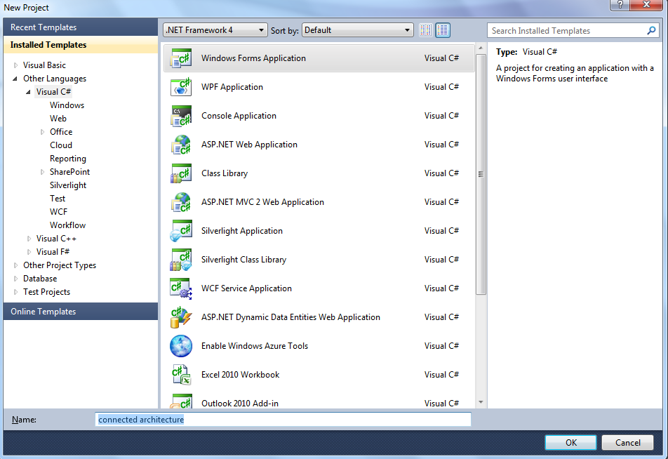 Using Connected Architecture Display The Table S Column Data In Combobox Mynet Tutorials