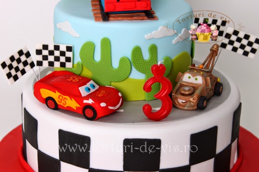 Torturi de vis: Thomas si Fulger Mcqueen pentru Albert