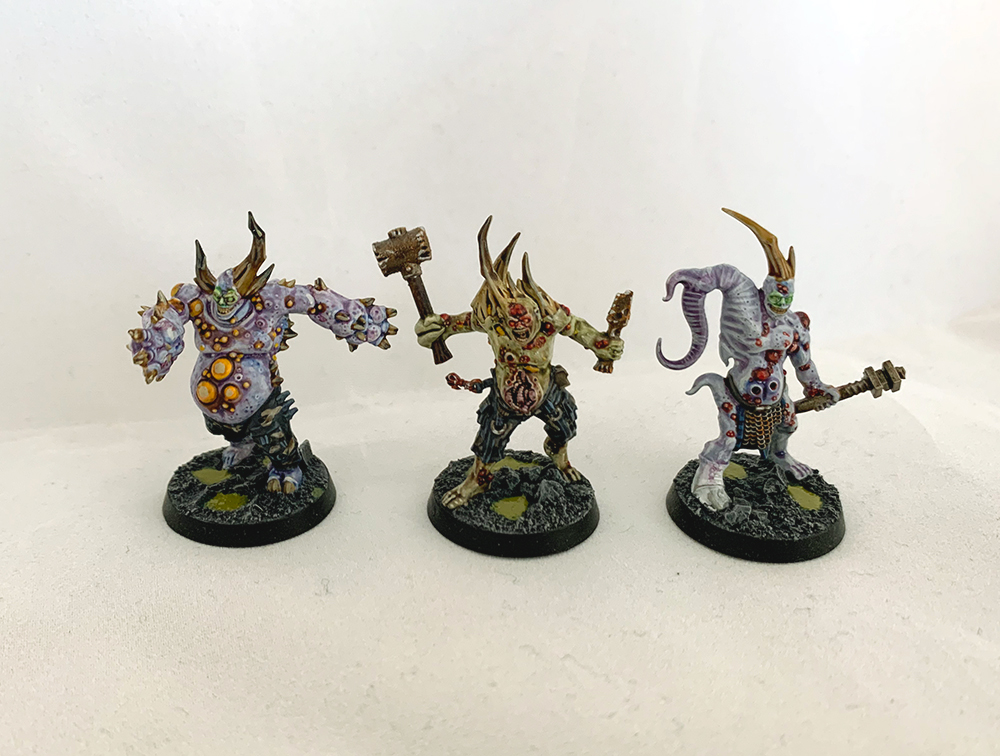 Sword of templar: Army Showcase - second unit of easy to build Pox Walkers