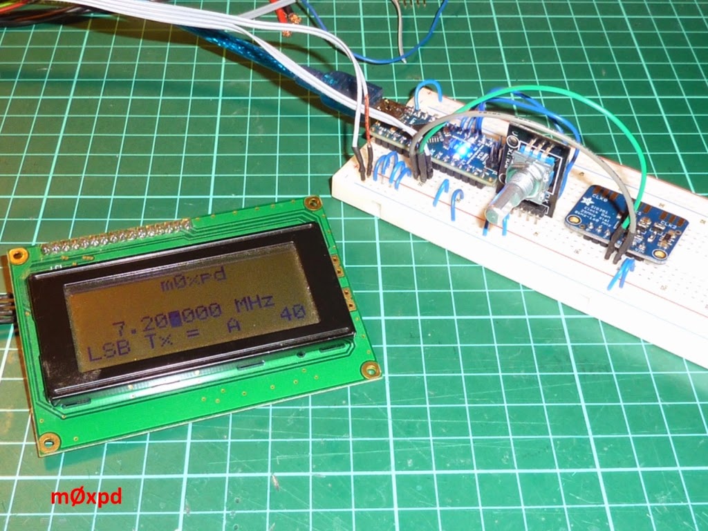 m0xpd's 'Shack Nasties': Si5351 in the BITX