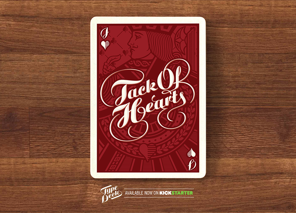 The Type Deck – Typography Playing Cards – Packaging Of The World