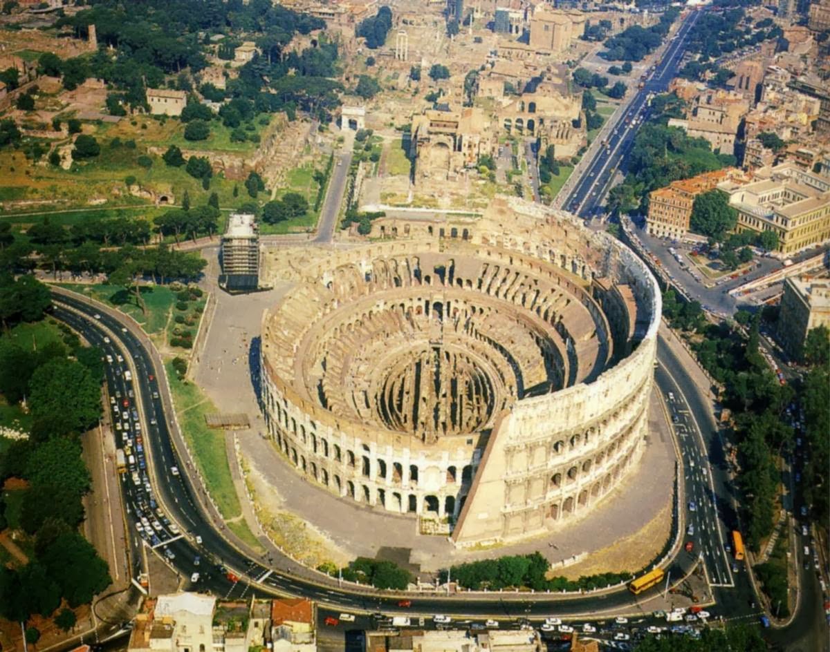 Les merveilles du monde : Le colisée de Rome