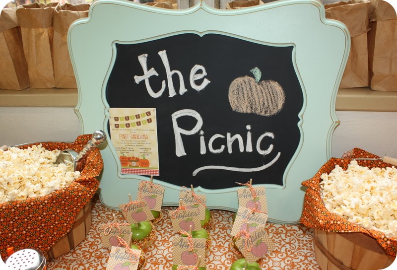 little pumpkin grace: Mudsock Meadow {first grade party}