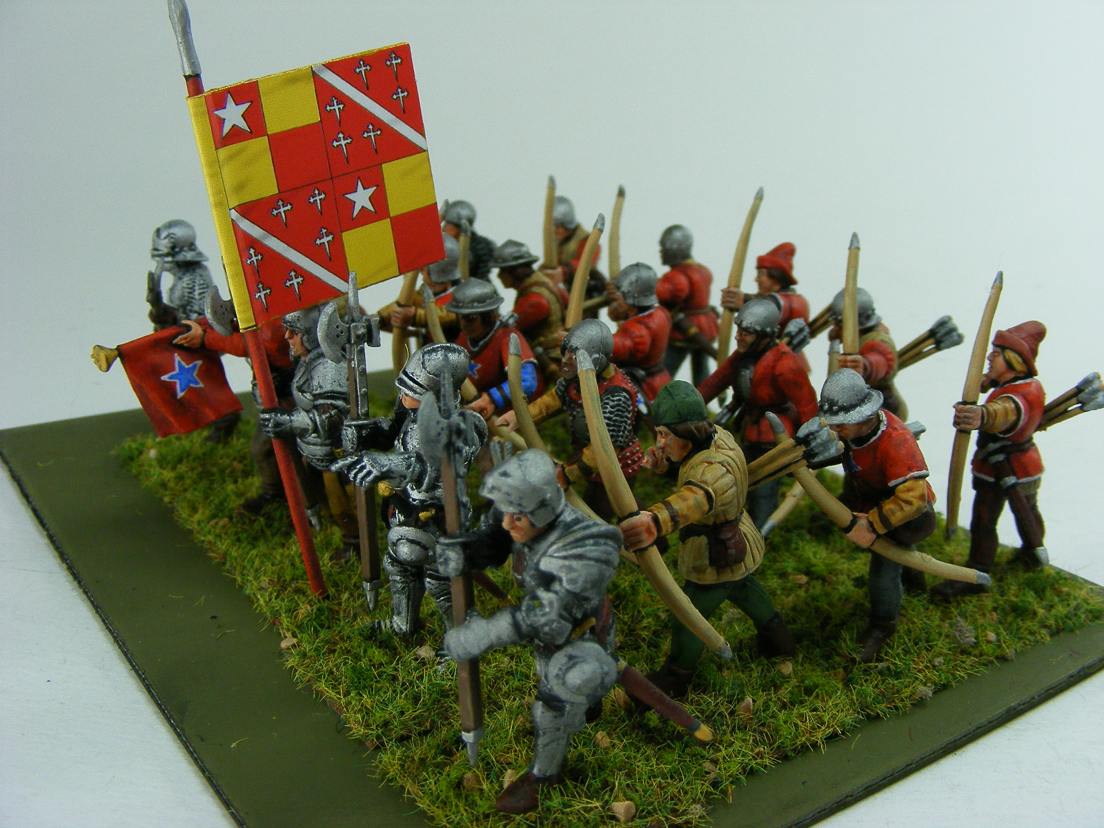 Evil Bob's Miniature Painting: 28mm Perry Wars of the Roses Commission
