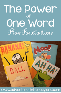 The Power of One Word | Adventures in Literacy Land