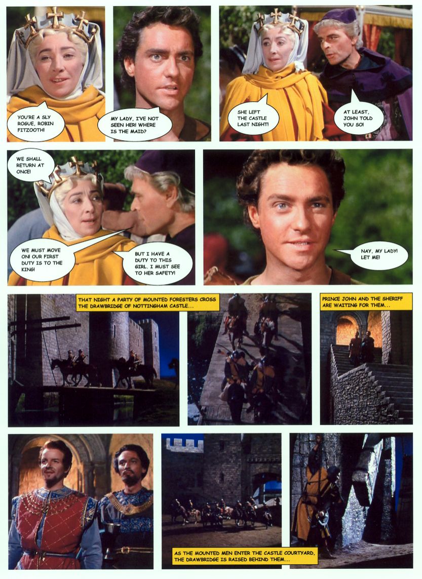 Walt Disney's Story Of Robin Hood: Picture Strip 35 : Walt Disney's ...