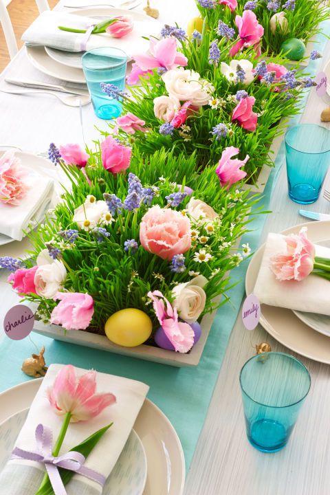 Easter Table Eggspiration - Preppy Empty Nester F