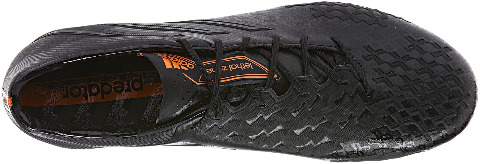 Schwarzer Adidas Predator LZ II Schuh vorgestellt - Nur Fussball