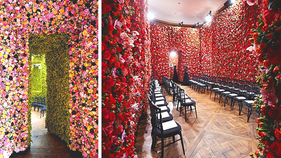 LET'S STAY: Flower Wall Ideas Floral wall Inspirations