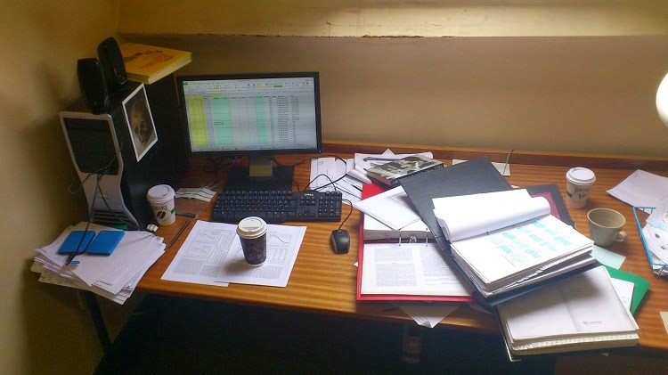 Stratified Desks | Stratified Minds | An archaeological Survey | 100th ...