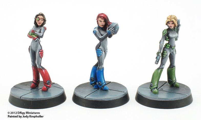 Effigy Miniatures, Pilot, Recon & Hacker | Miniature Review