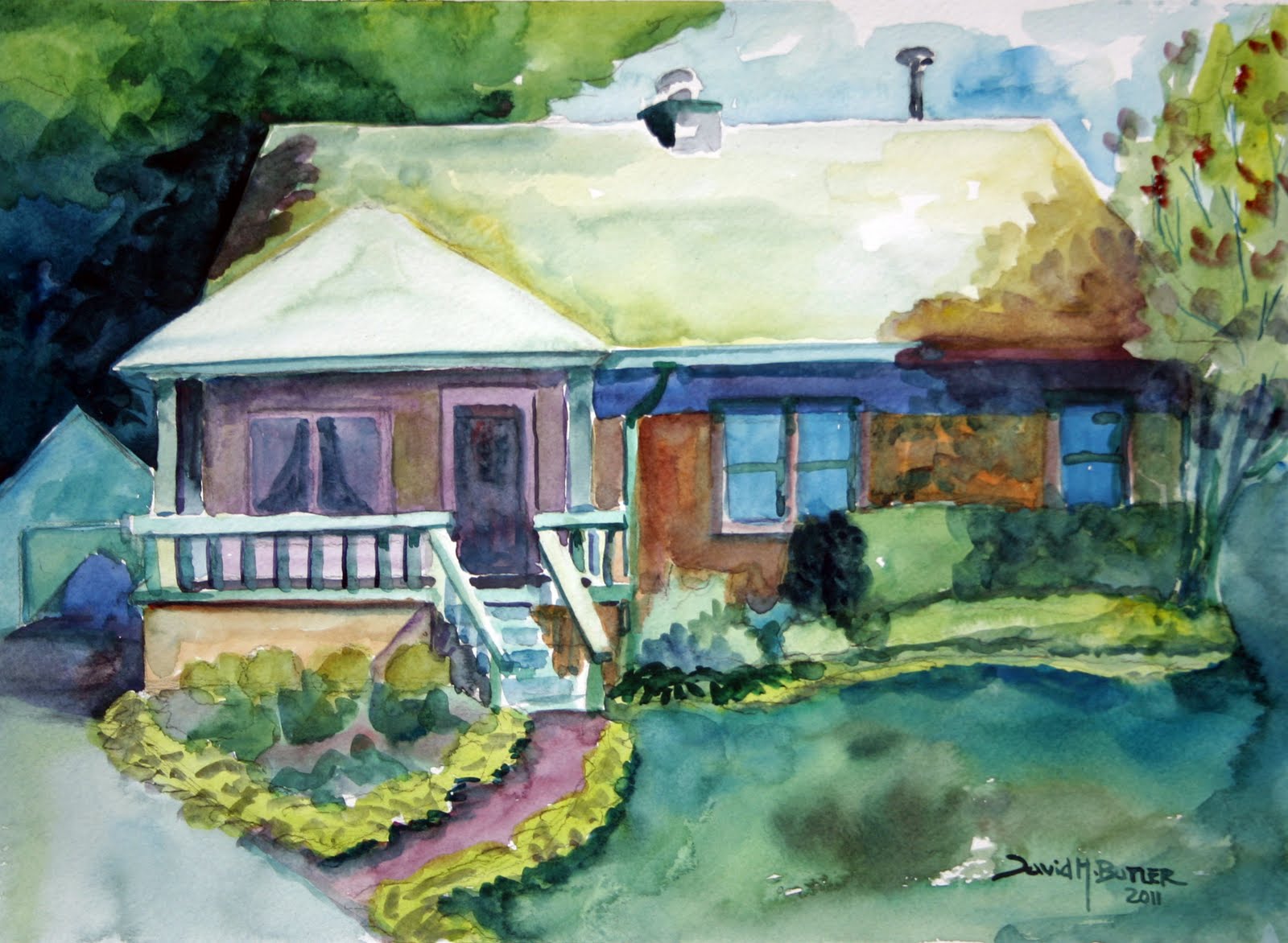 David Butler Art: Back on the Wagon