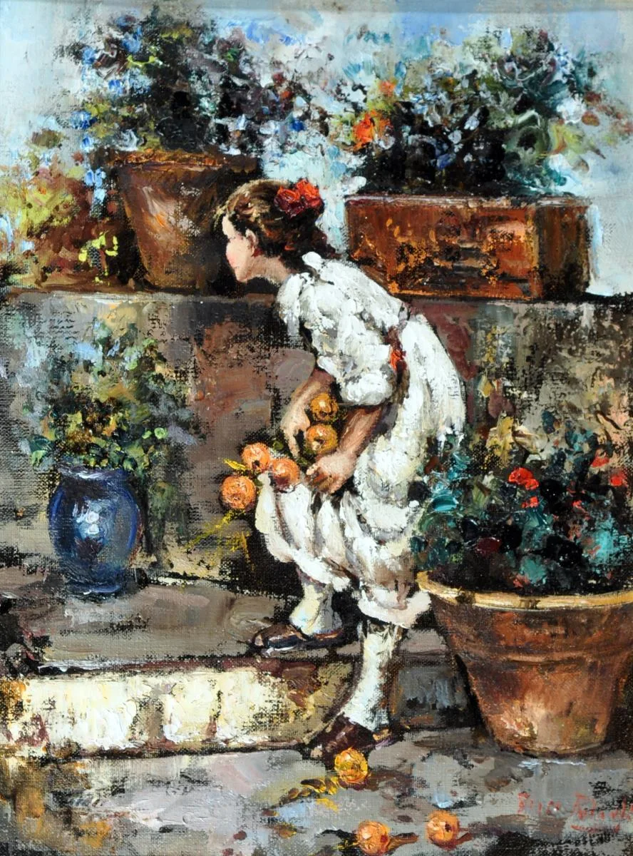 Franco Rispoli (Italian, 1921-1989) | Genre painter | Tutt'Art ...