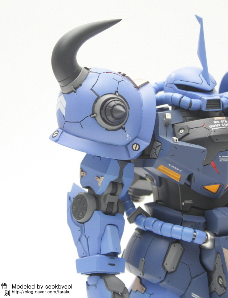 GUNDAM GUY: MS-07B-3 GOUF CUSTOM - Customized Build