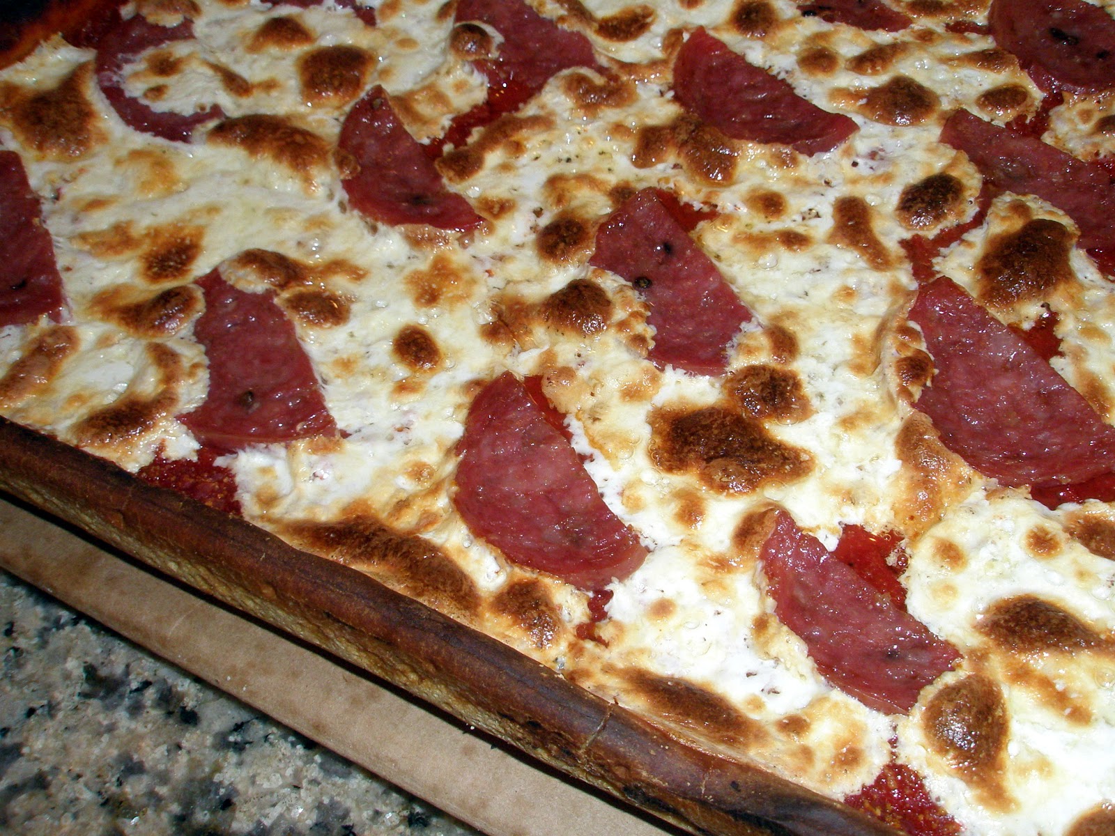 Pizza Quixote: Review: Morabito Tomato Pie