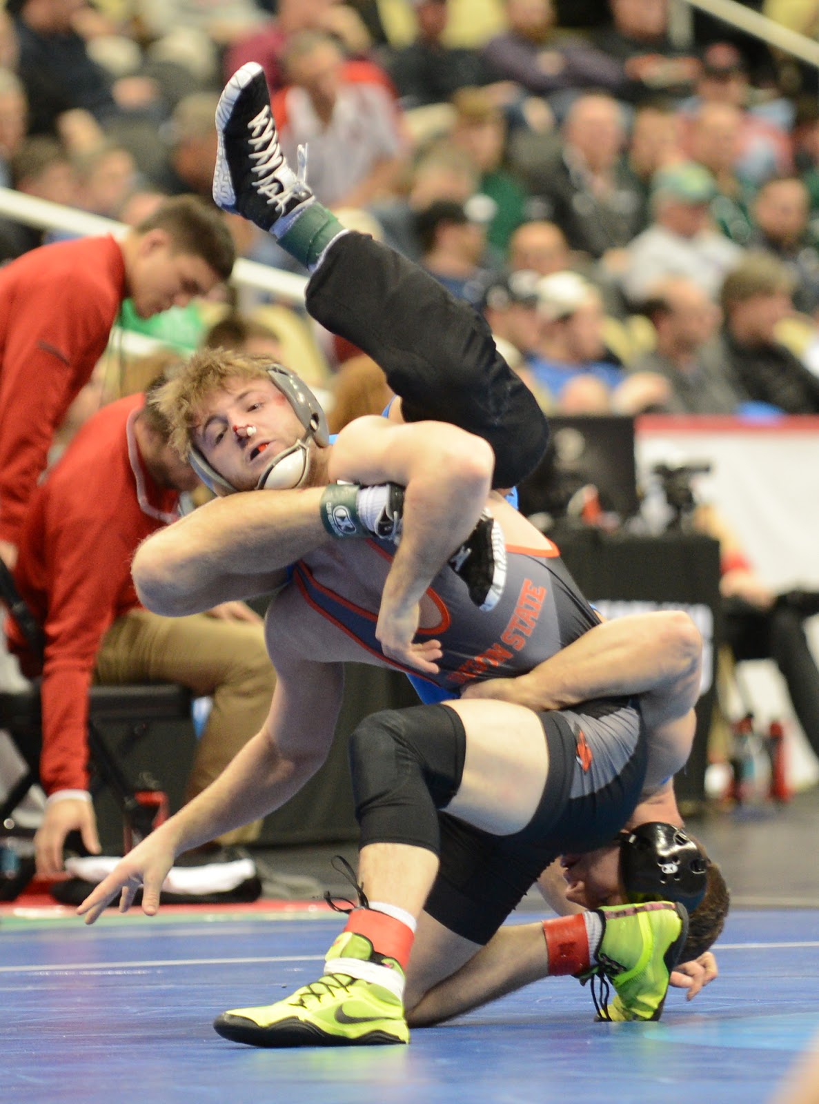 OSU Wrestling - The FALL: NCAA's Session II - Grant & Hunter Willits Photos