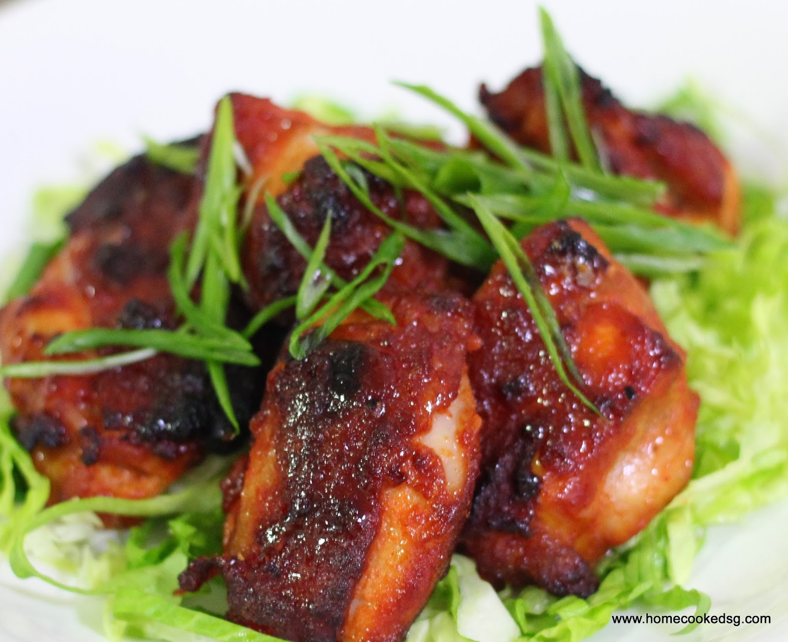 Home Cooked Grub: Korean Style Spicy Chicken (Dak Galbi)